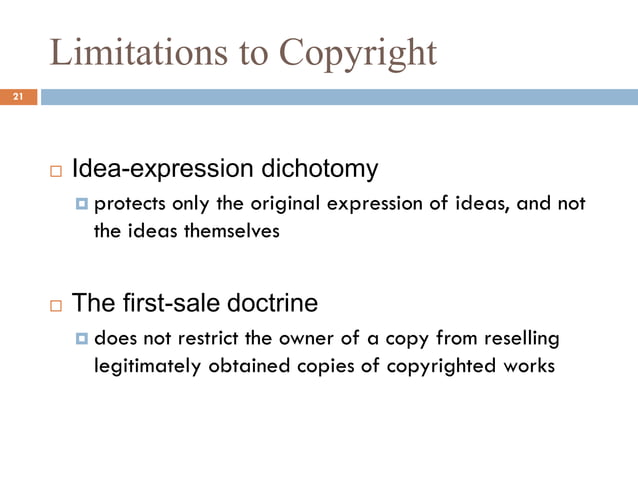 Copyright (presentation) | PDF | Law