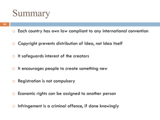 Copyright (presentation) | PDF