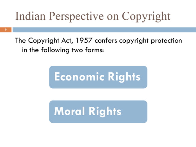 Copyright (presentation) | PDF | Law