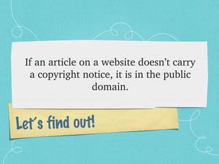 Copyright Quiz | PPT