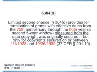 Termination of Copyright Grants | PPT