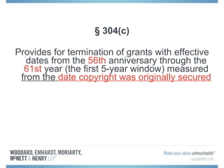 Termination of Copyright Grants | PPT