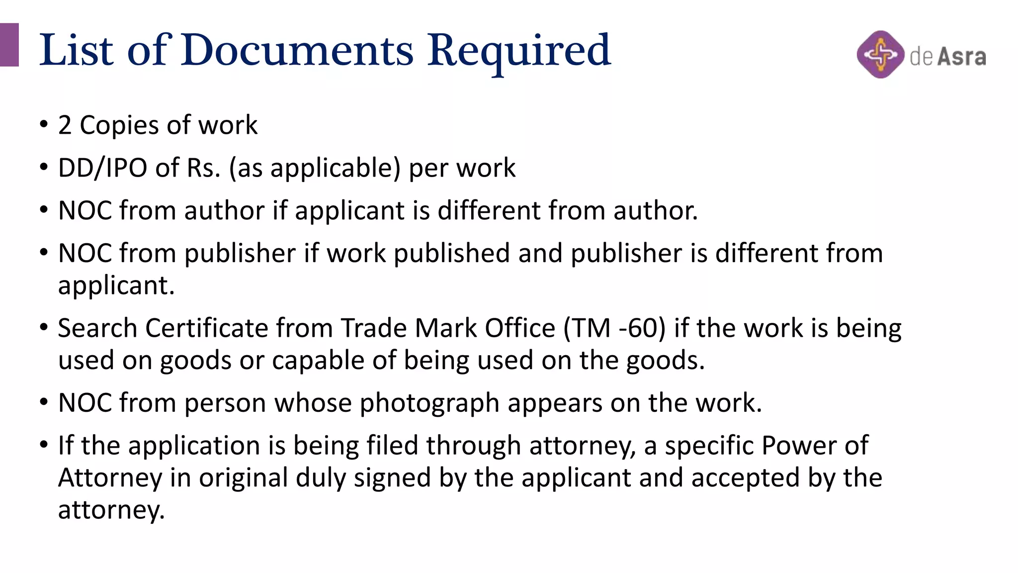 What Is Copyright | Copyright Registration Process | PPTX