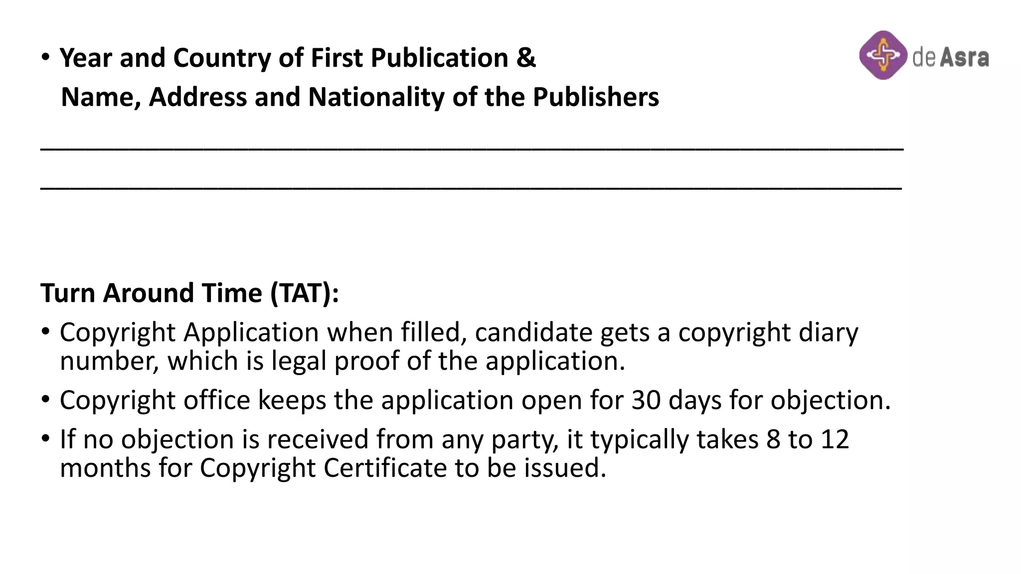 What Is Copyright | Copyright Registration Process | PPTX