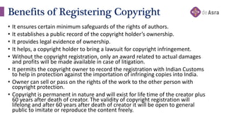 What Is Copyright | Copyright Registration Process | PPTX