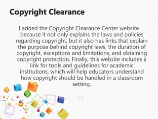 Copyright resources | PPT