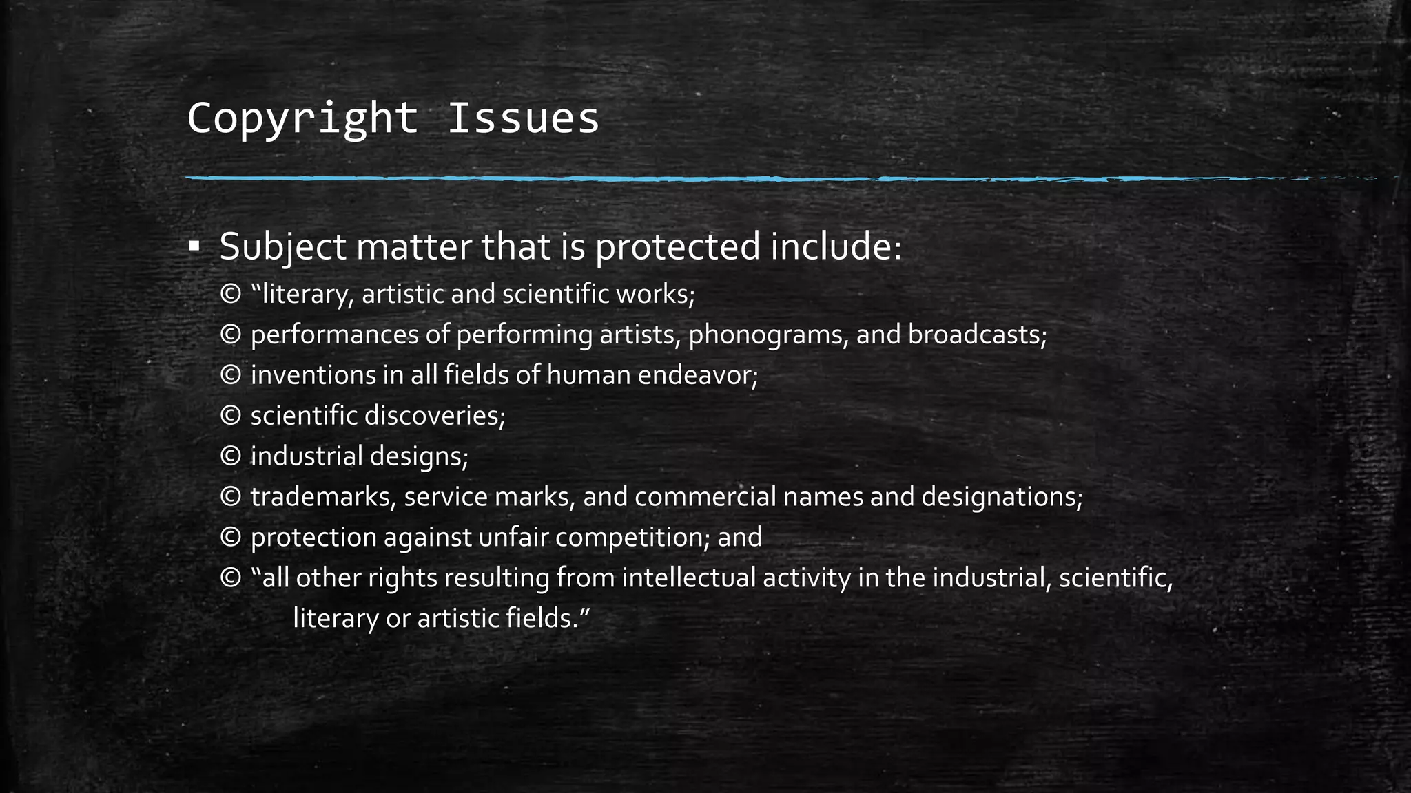 Copyright Presentation | PPT