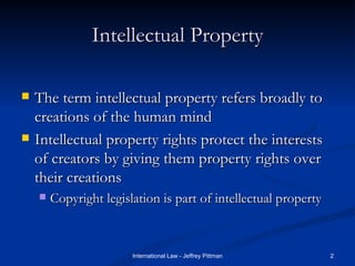 Copyrights and related rights presentation wipo | PPT
