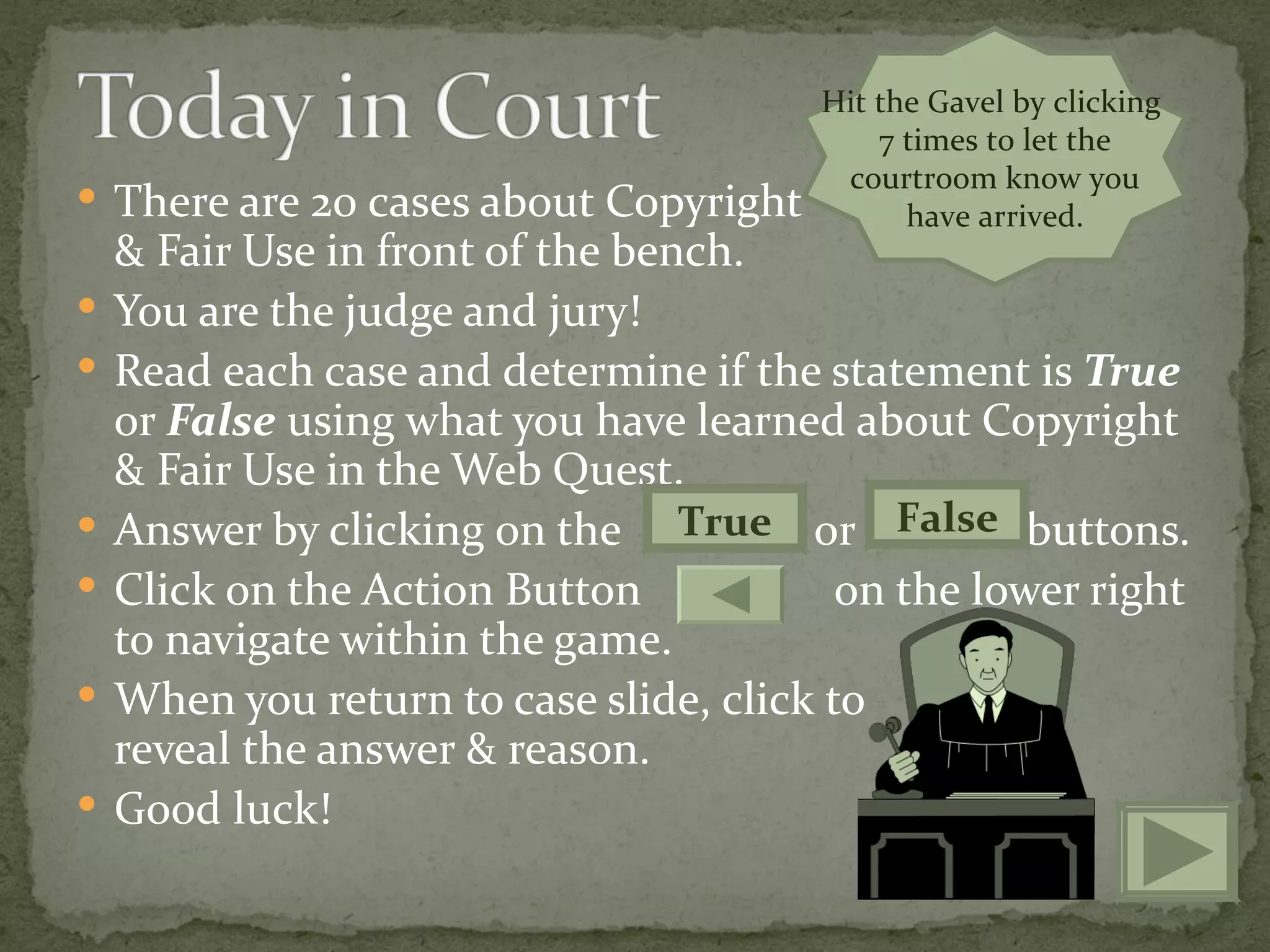 Copyright Scenario Cases | PPT
