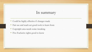 Copyright slides review | PPT