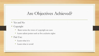 Copyright slides review | PPT
