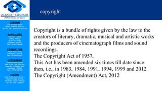 Copyright societies | PPTX
