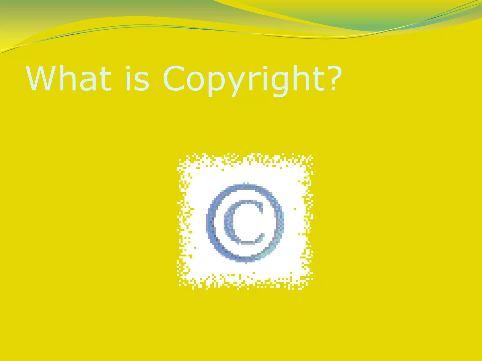 Copyrights Powerpoint Presentation | PPT