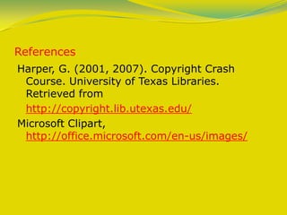 Copyrights Powerpoint Presentation | PPT