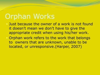 Copyrights Powerpoint Presentation | PPT