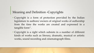 Copy rights UNIT 2.pptx