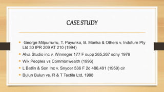 Copyright and Indigenous People | PPT