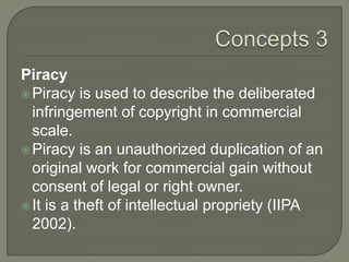 Copyrigt In S.A | PPT