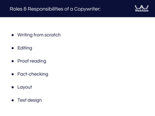 Copywriting | PPT