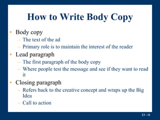 Copywriting | PPT