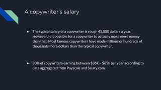 The Art of Copy writing | PPT