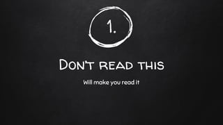 The Art of Copy Writing | PPT