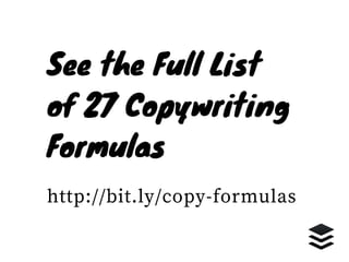 The 10 Best Copywriting Formulas for Social Media Headlines | PDF