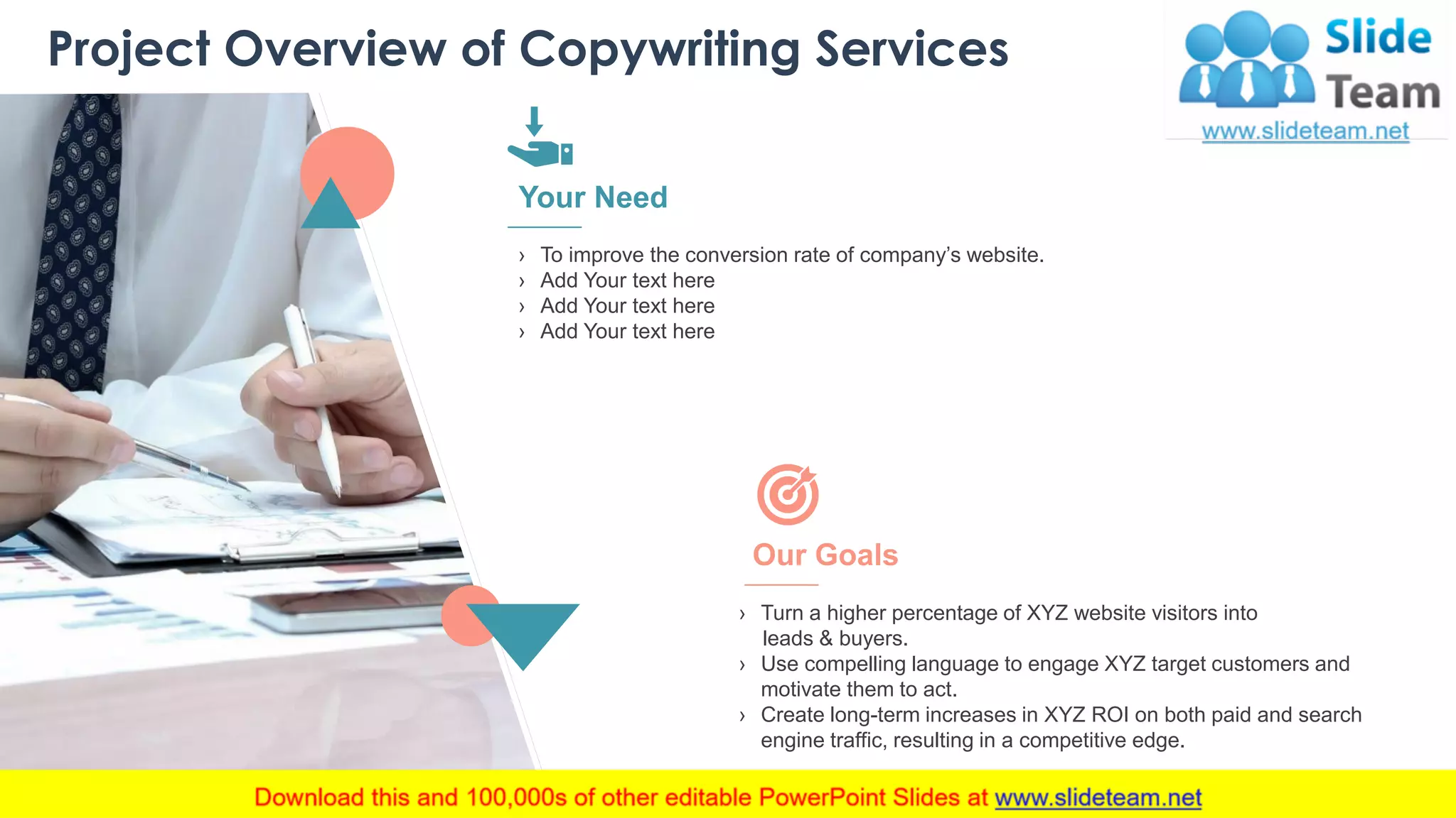 Copywriting Proposal Template PowerPoint Presentation Slides | PDF | Photo Editing Software ...
