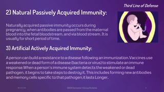 Defense Mechanism of Body | PPTX