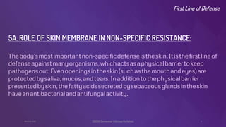 Defense Mechanism of Body | PPTX | Infectious Diseases | Diseases and ...