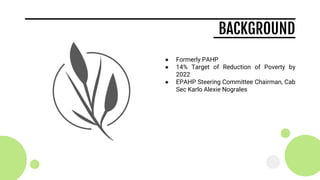 Copy of enhanced partnership against hunger and poverty | PPTX