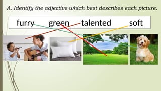 Classroom Observation Teaching in English 4_Adjectives Adjective.pptx