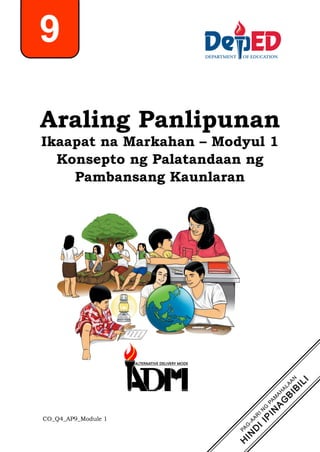 CO_Q4_AP9_Module1_KonseptoNgPalatandaanNgPambansangKaunlaran.pdf