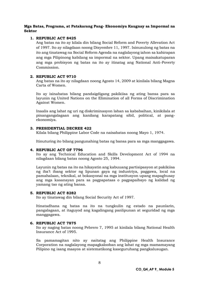 CO_Q4_AP9_Module5_Mga Impormal na Sektor_v2.pdf