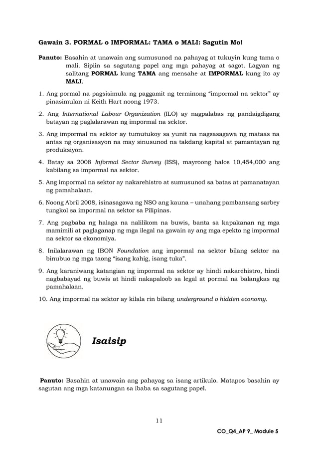 CO_Q4_AP9_Module5_Mga Impormal na Sektor_v2.pdf