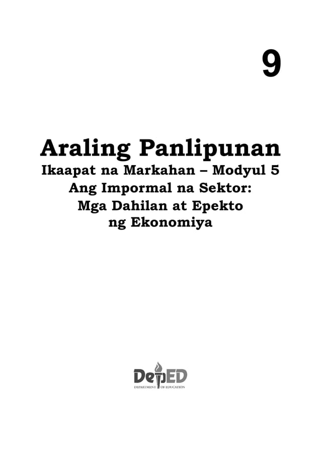 CO_Q4_AP9_Module5_Mga Impormal na Sektor_v2.pdf