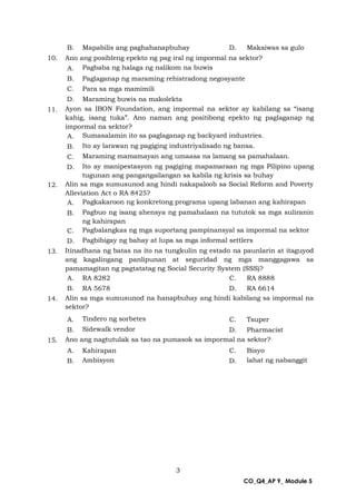 CO_Q4_AP9_Module5_Mga Impormal na Sektor_v2.pdf