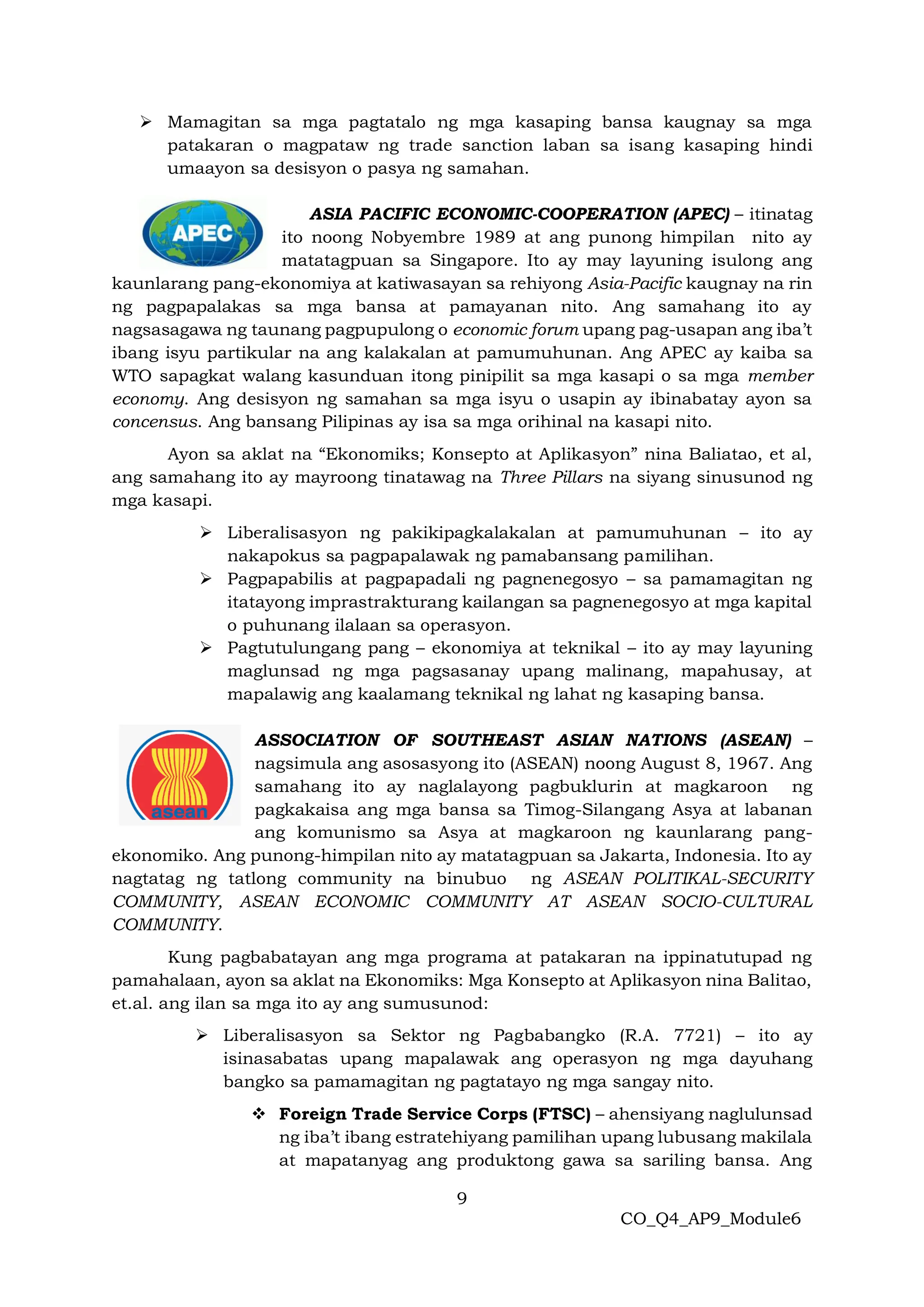 CO_Q4_AP9_Module6_Kalakalang Panlabas ng Pilipinas.pdf