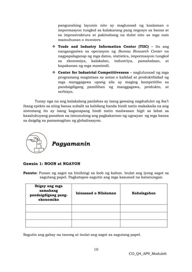 CO_Q4_AP9_Module6_Kalakalang Panlabas ng Pilipinas.pdf