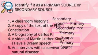 Expanding the content of an outline using notes from primary and ...