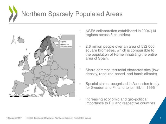 Northern Sparsely Populated Areas - Launch of OECD report, Brussels,