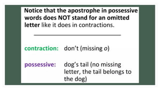 COR 7 - LESSON 2 - USES OF APOSTROPHE.pptx