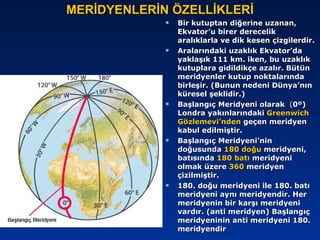 Coğrafi koordinat sistemi | PPT