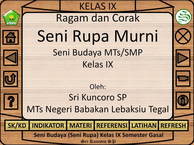 Corak dan Gaya Seni Rupa Murni | PPTX