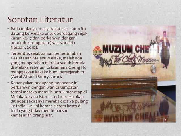 Corak kehidupan masyarakat chetti | PPTX