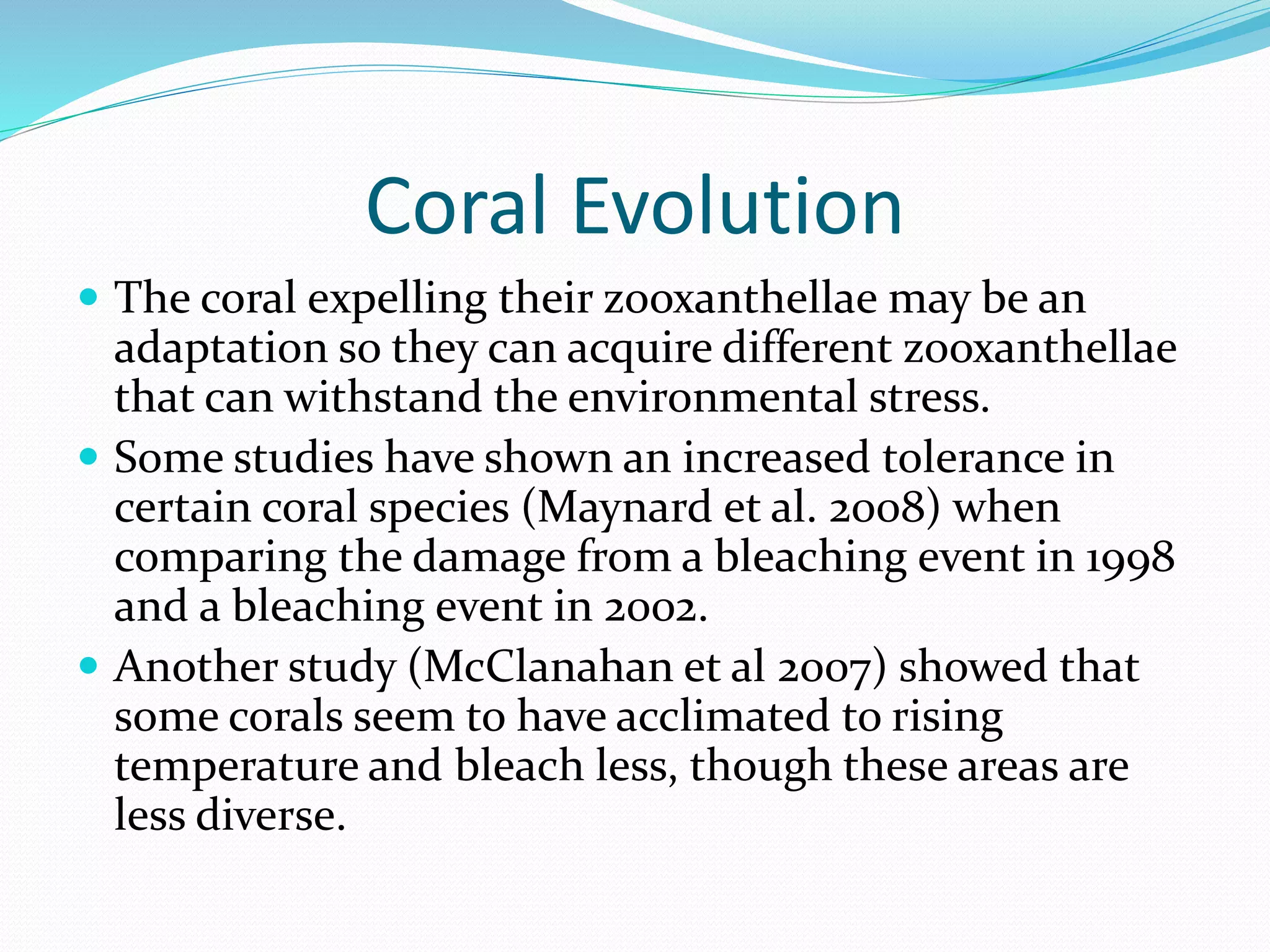 Coral bleaching In ocean | PPT