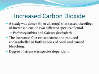 Coral bleaching In ocean | PPT