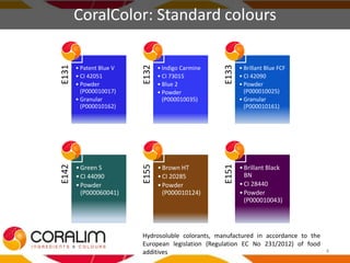 Coralcolor presentation 2.0 | PDF