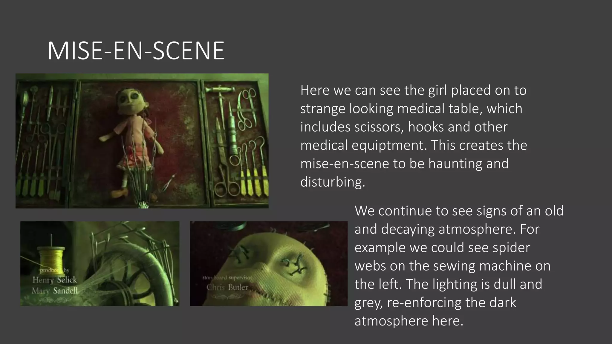 Coraline art of the title | PPTX
