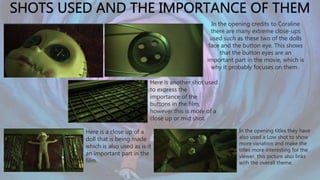 Coraline presentation (using art of the title) | PPTX